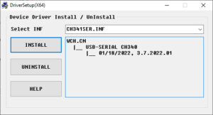 CH430/CH431 USB Serial/UART Driver – XNL Future Technologies