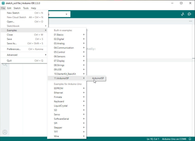 How to flash an ATtiny 25, 45 or 85 with Arduino – XNL Future Technologies